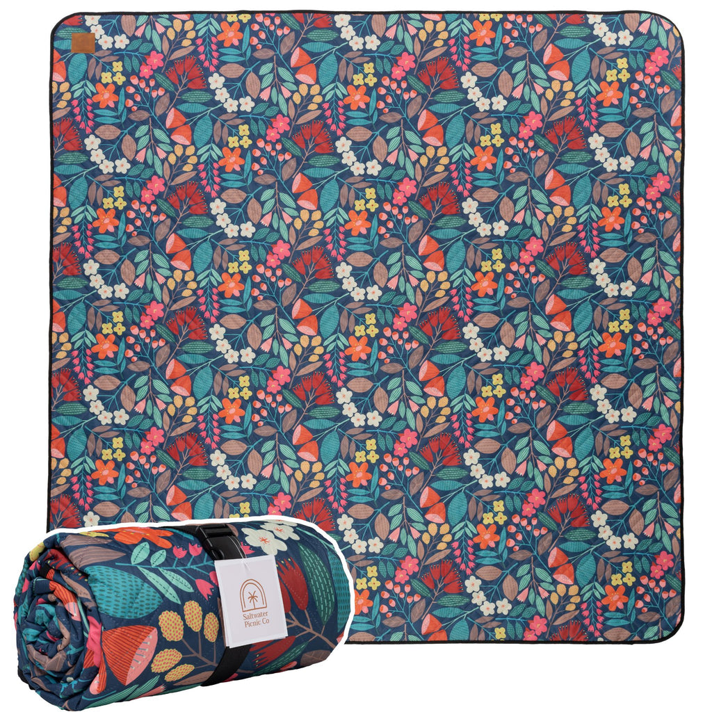 Picnic Rug / Blanket | Premium Waterproof Large 78" x 78" | Stain-proof ...